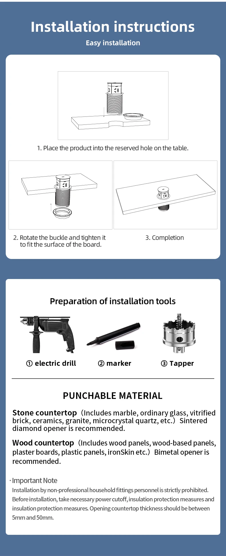 New Design Hidden Retractable Office Tables Power Wireless Charger Pop ...