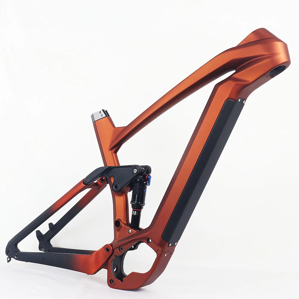 EF837 Toray T1000 Carbon Fiber Mountain Ebike Frame