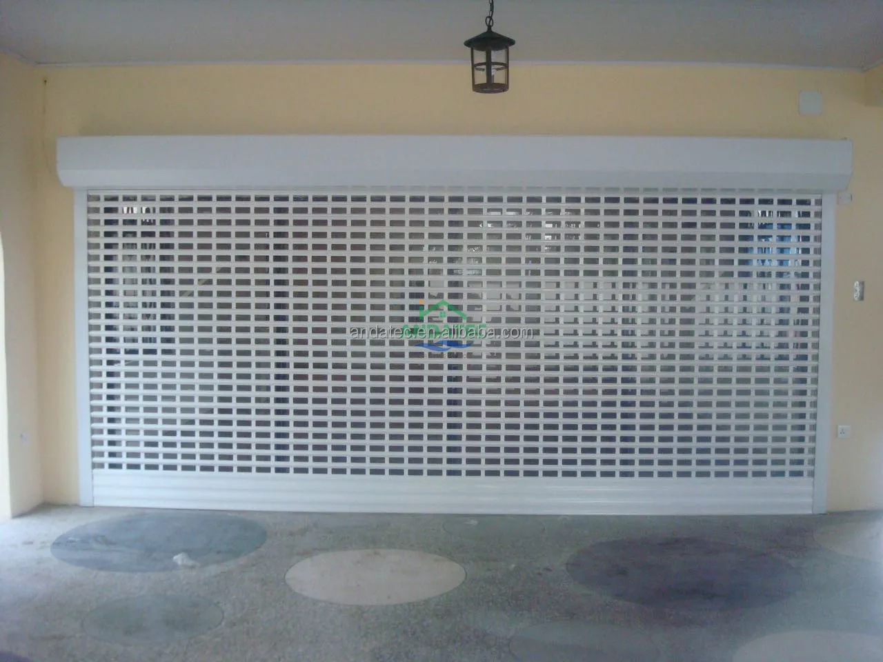 Cheap Manual Steel Grille Roller Shutter Door Security