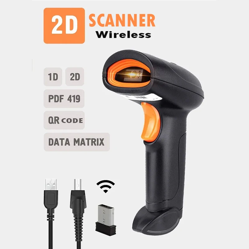 Wireless 2d Barcode Scanner For Marking,Egais,Honest Signt,Atol,Mercury ...