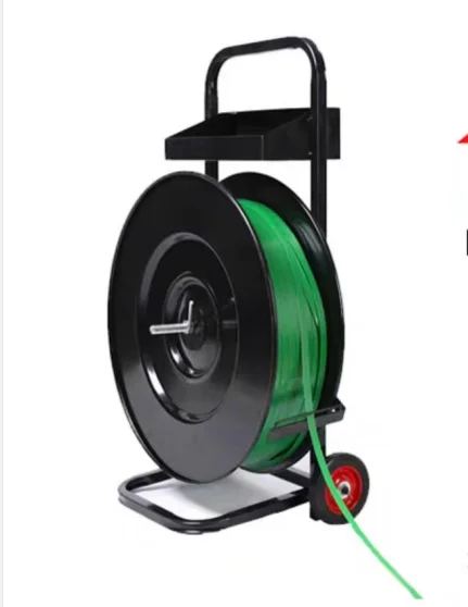 Band Hand Cart Trolley Strapping Tool Two-wheel PP/ PET Strap Dispenser ...