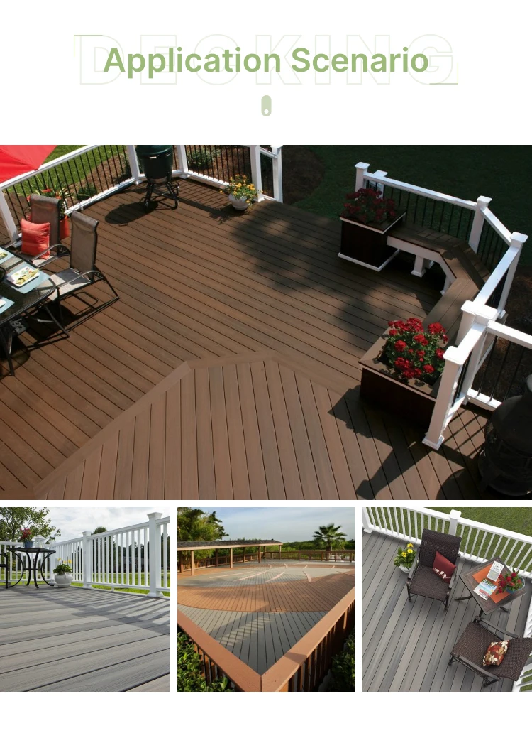Foju Modern Design Outdoor Swimming Pool Decking/ Wood Plastic ...