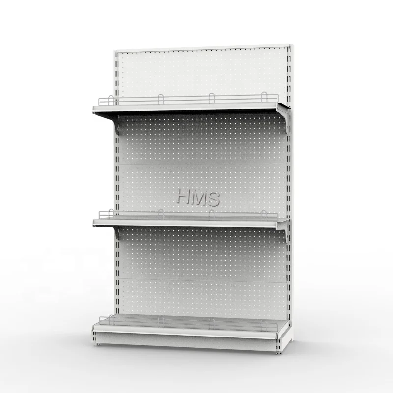 Tego Gondola Convenience Store Shelf Heavy Duty Supermarket Metallic ...