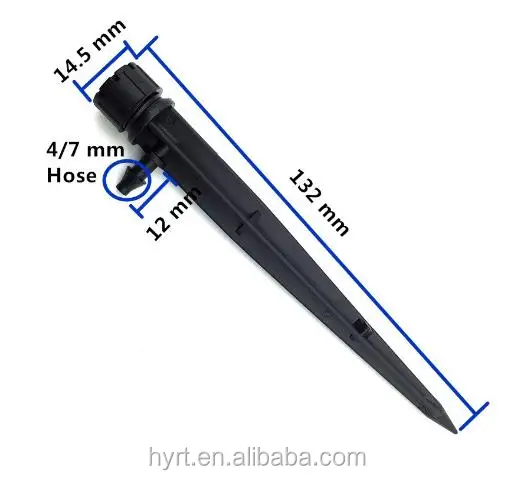 Turbo Stake-on Sprinkler for Efficient Drip Irrigation