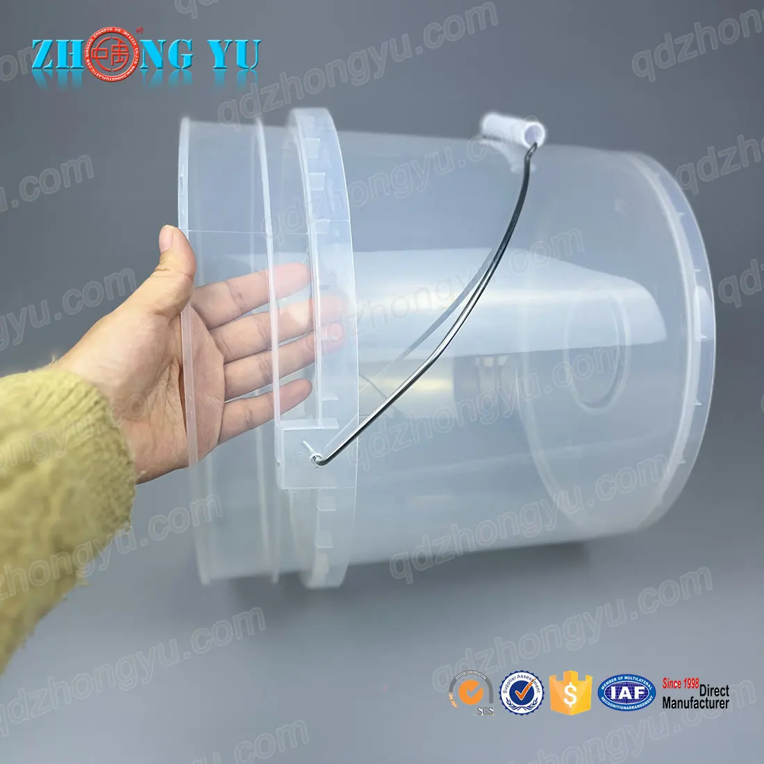 Car Care Transparent Detailing Equipment - 5 Gallon Bucket