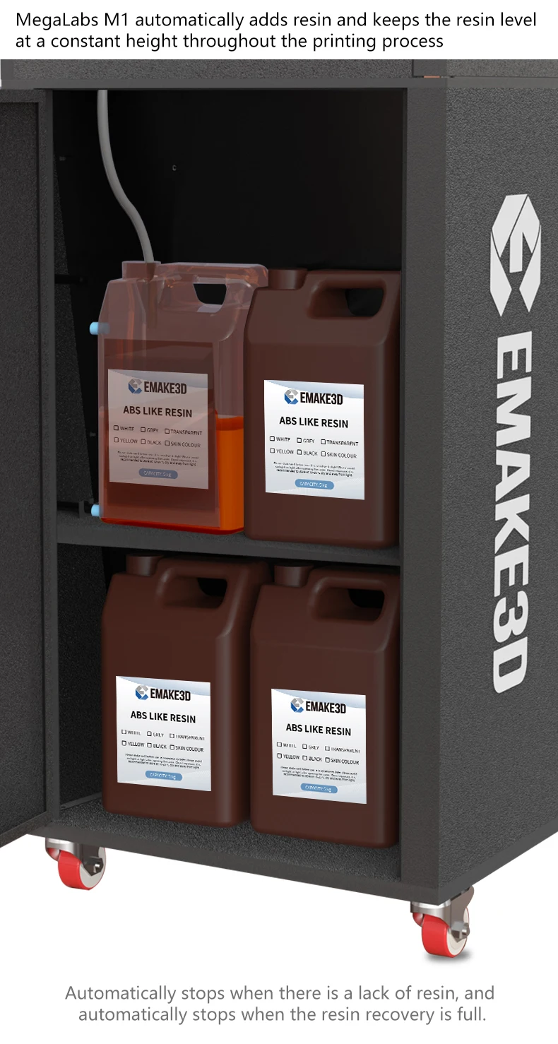 Emake 3D Megalabs M1 DLP 3D Printer - High Precision & Large Size
