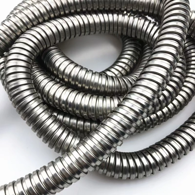 10mm 20mm 12mm Flexible Metal Conduit Square-lock Stainless Steel - Buy ...
