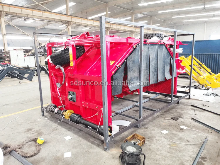 Tractor Mounted Towed Hydraulic Composter - Efficient Fertilizer