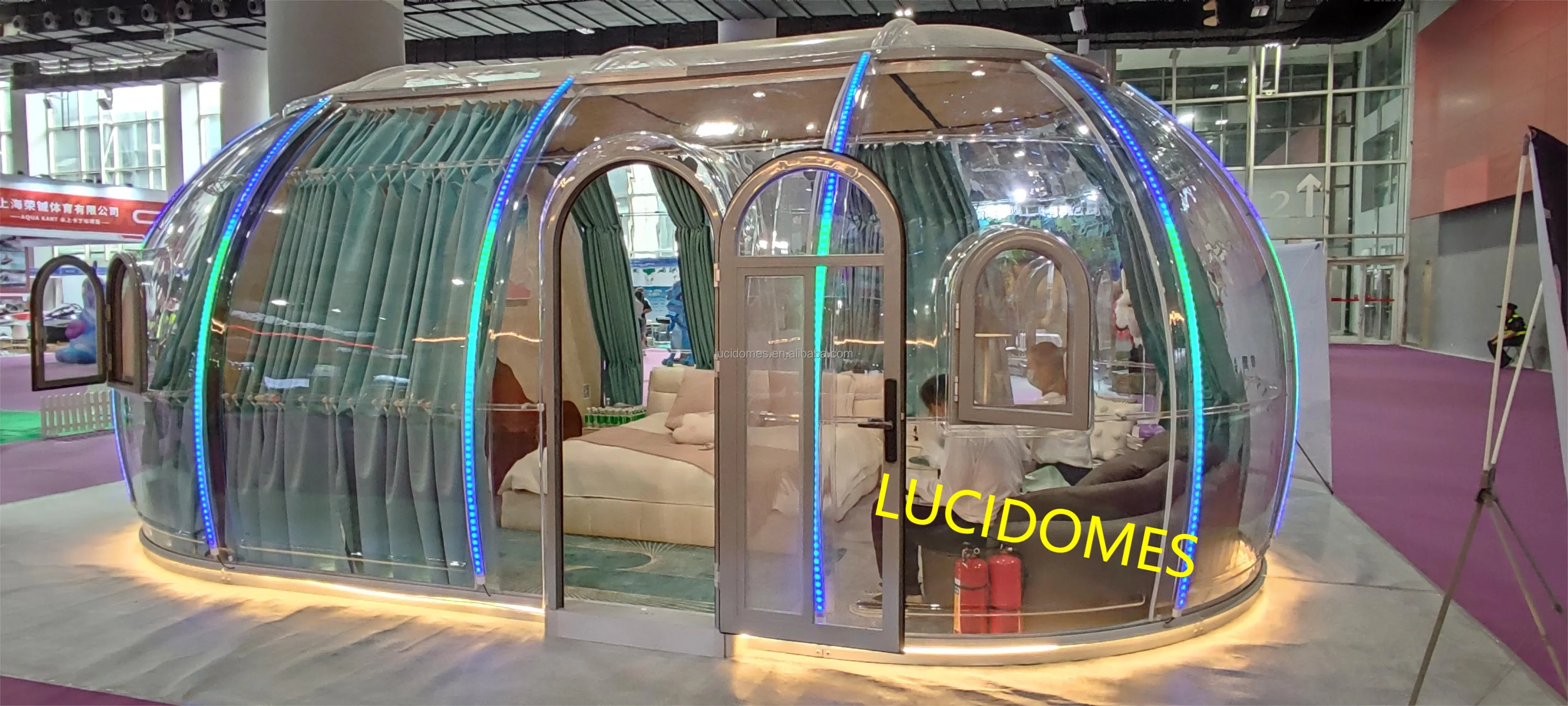 Glamping in Style with Lucidomes Transparent Bubble Domes