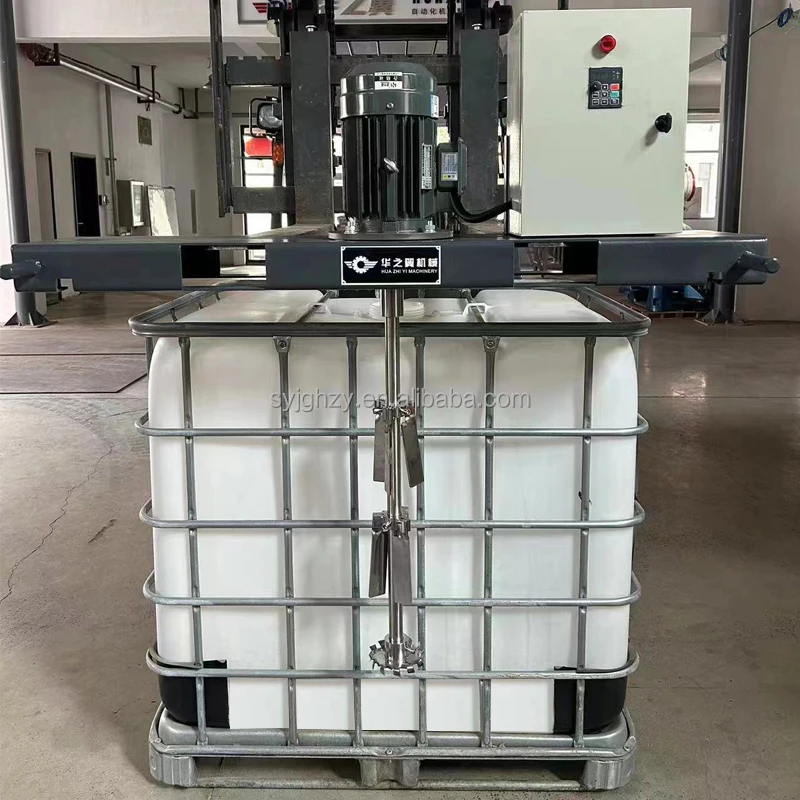 IBC Agitator Mixer - High Power Solution for IBC Tanks