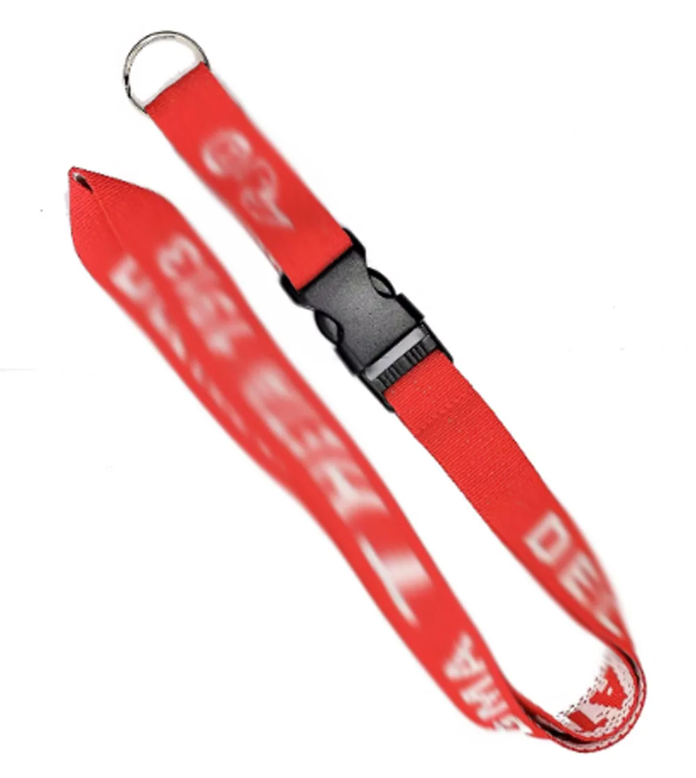 Red Greek Letter Embroidered Lanyard DST Fabric Woven Lanyard| Alibaba.com