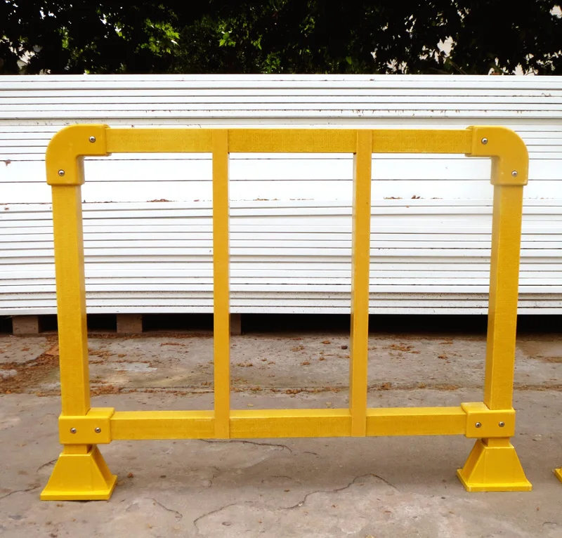 Rusty Proof GRP Fiberglass Walkway Handrail Industry Frp Platform ...