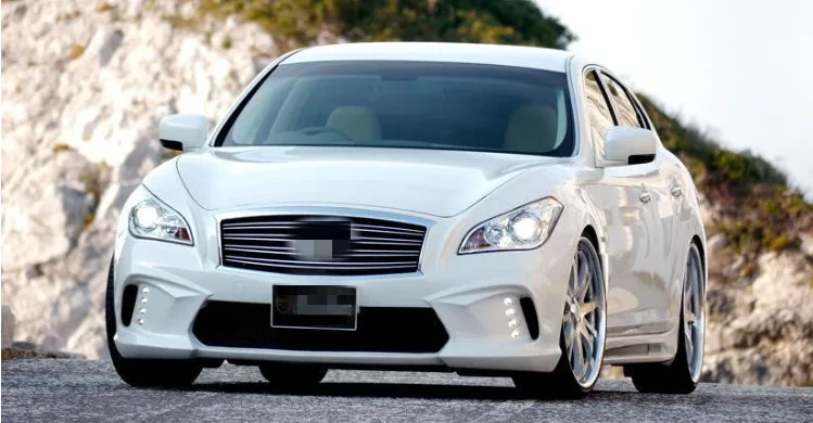 IFNT Q70 WD Style Body Kit - Front Bumper & Muffler Tips