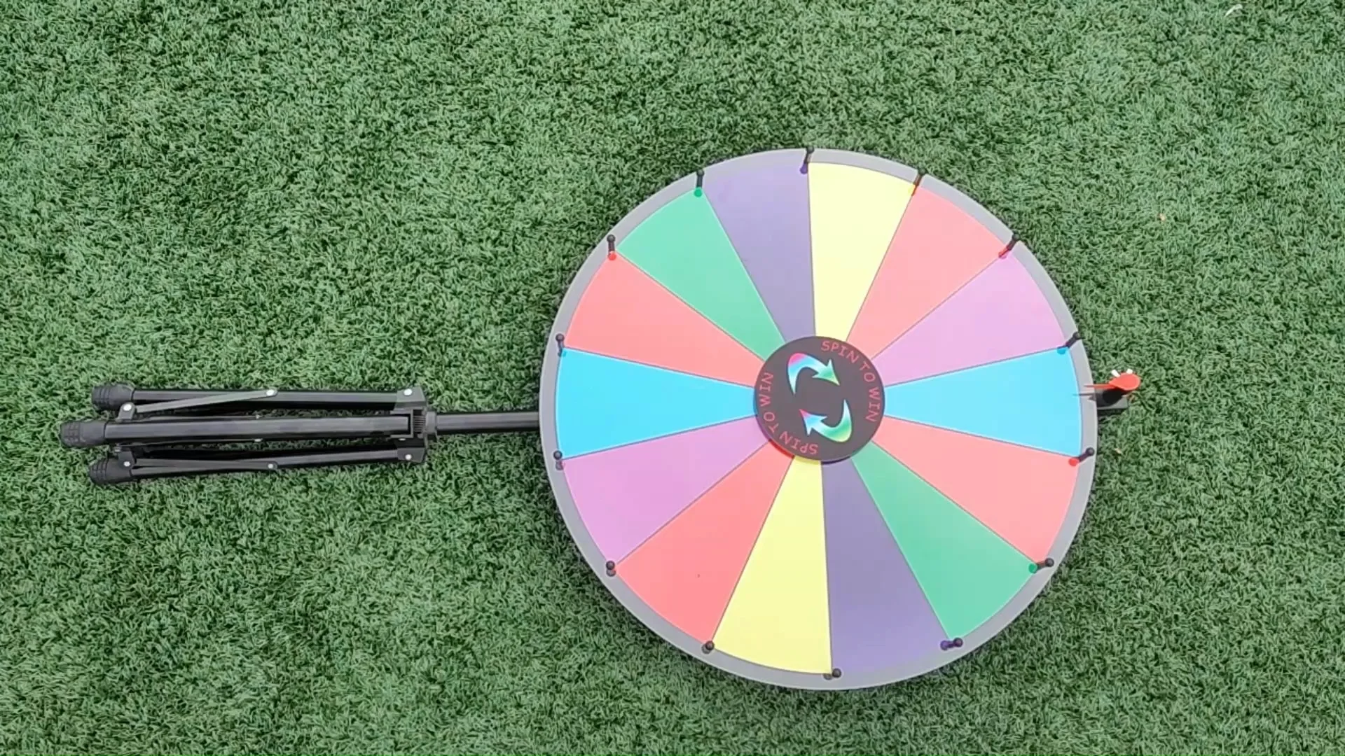 Spinning Tabletop Prize Wheel Spin Fortune Game Wheel Prize Wheel - Buy ...