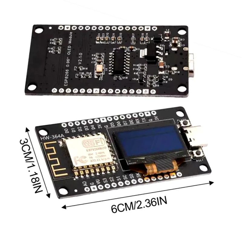 Esp8266 Development Board Serial Ch340g With 0.96nodemcu Type-c ...