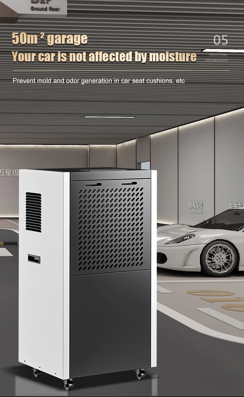 Warehouse Industrial Storage Facilities Moisture Removal Floor Stand ...