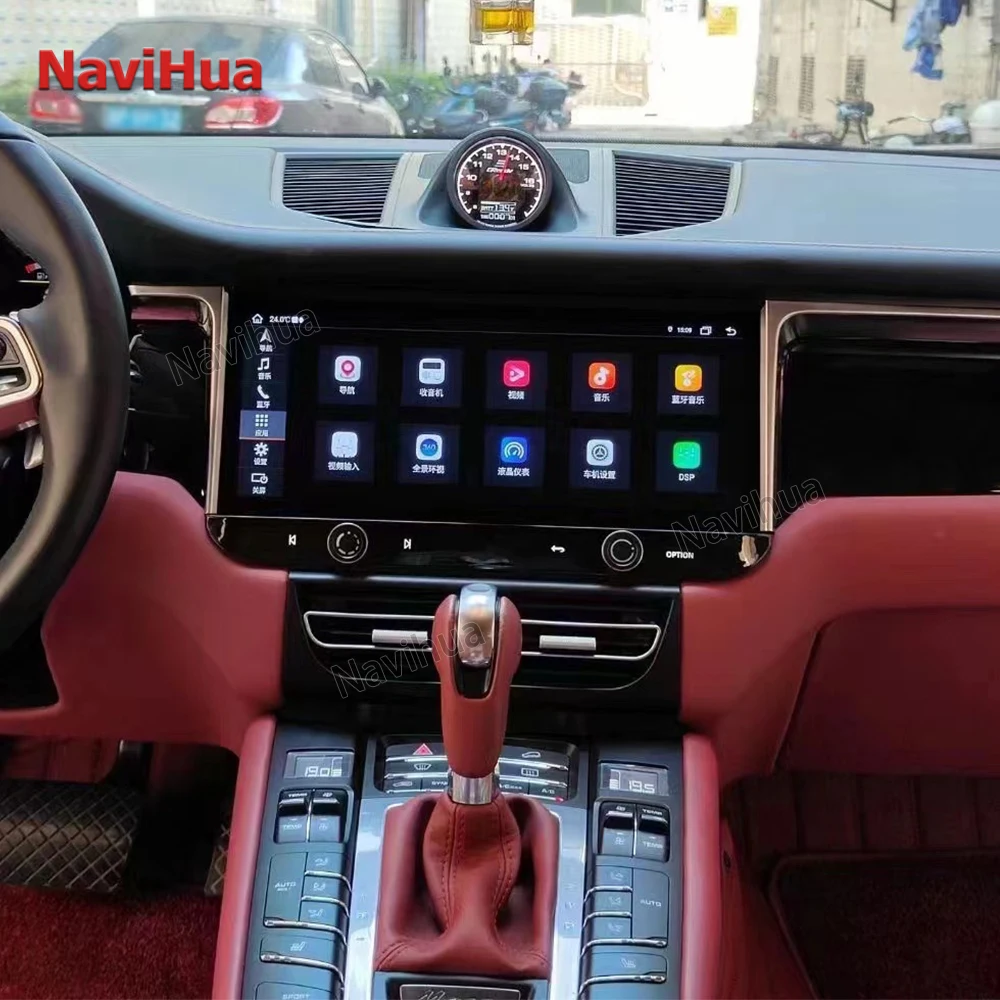 NaviHua Porsche Macan 2024 Style Upgrade: GPS Navigation & Carplay ...