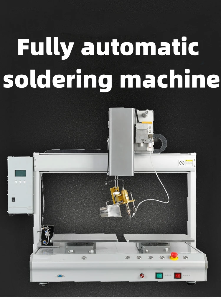 Spot Welding Drag Welding And Tin Feeding Desktop Four Axis Dual ...