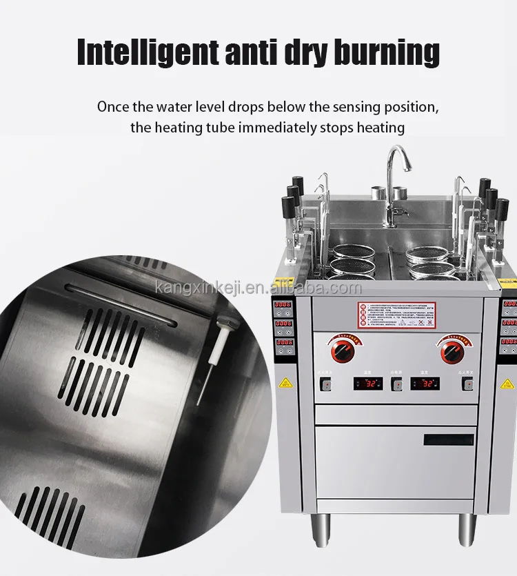 Induction Lpg Noodle Cooker Commercial Cooking Equipment Gas - Buy ...