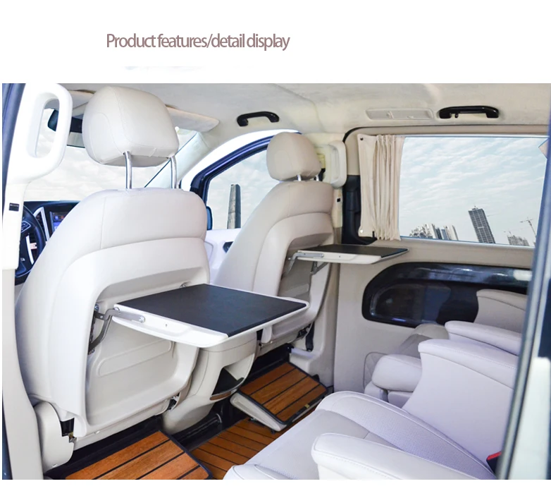 Luxury Electric Folding Car Seat Table With Leg Support - Oem Available