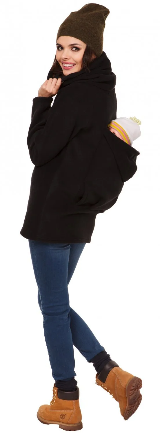 Alibaba.com: Baby Carrier Maternity Hoodie with Kangaroo Pocket, Fleece ...