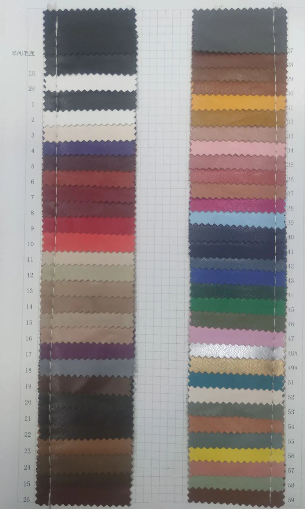 Free Sample Waterproof Eco-friendly Pu Leather Fabric Customizable ...