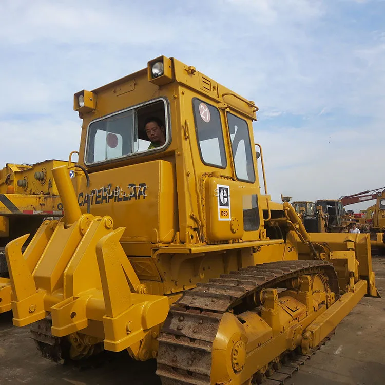 Used D6d Caterpillar Bulldozer Secondhand Cat D5g D5h D5k D5m Dozers ...