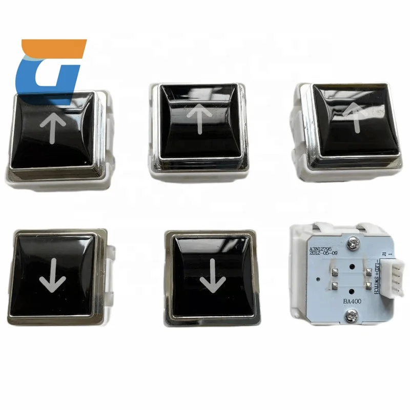 Elevator Lift Push Button Ba400 For Elevator Spare Parts A3n12795 ...