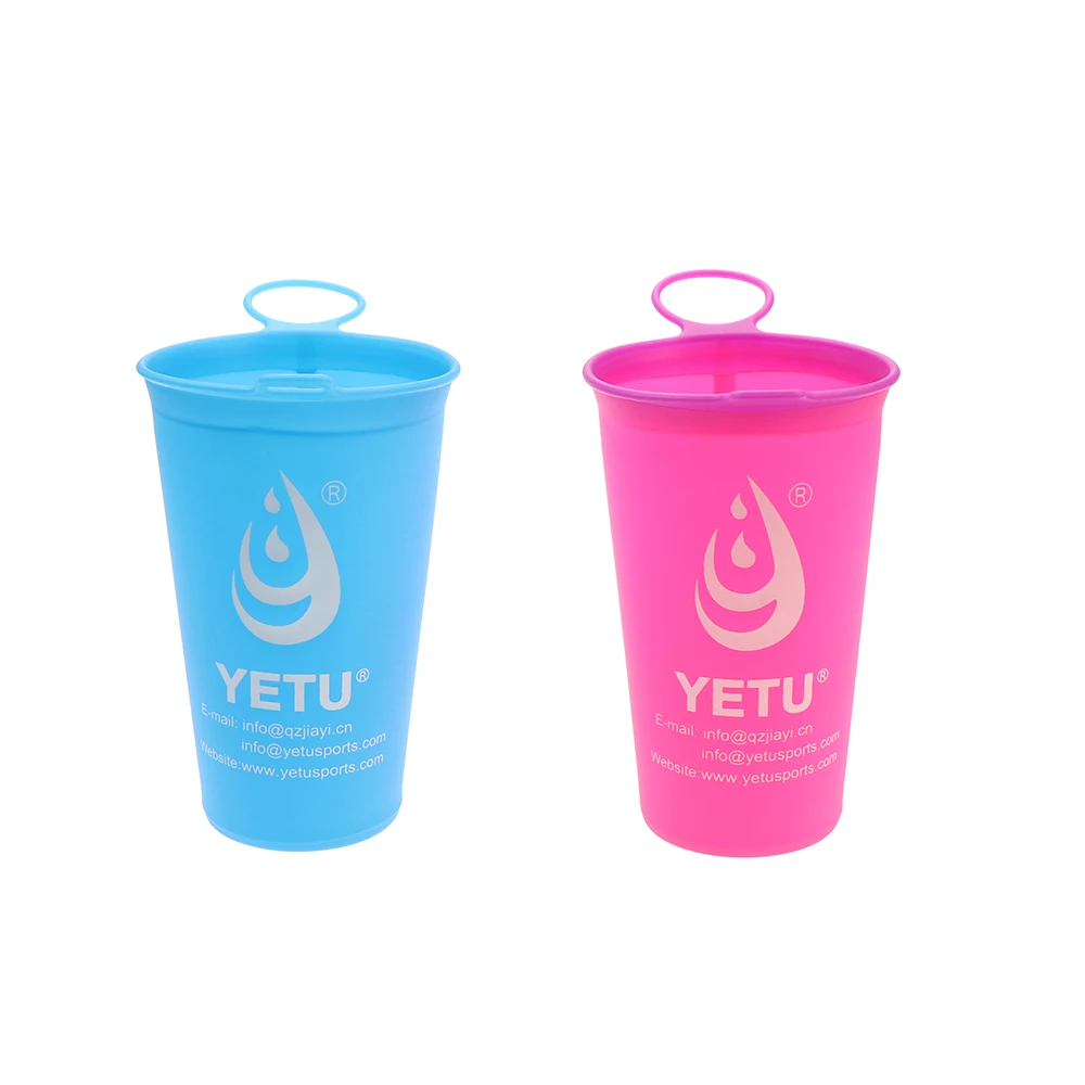 Factory Customized Logo Food Accessible Grade Foldable Collapsible 7oz ...