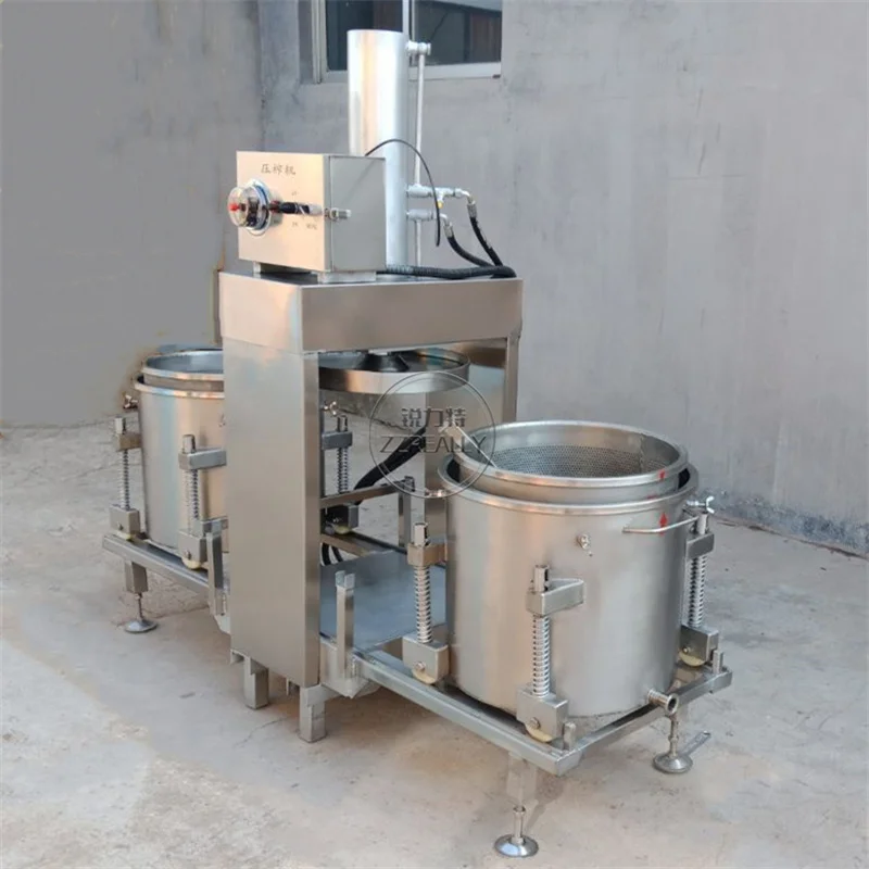Commercial Hydraulic Juice Press Machine Vegetable Fruit Cold Press ...