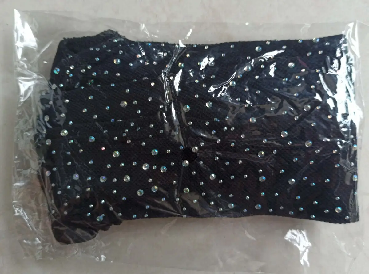 Sexy Stockings With Printed Crystal Mesh Water Diamond Fishnet Thigh ...