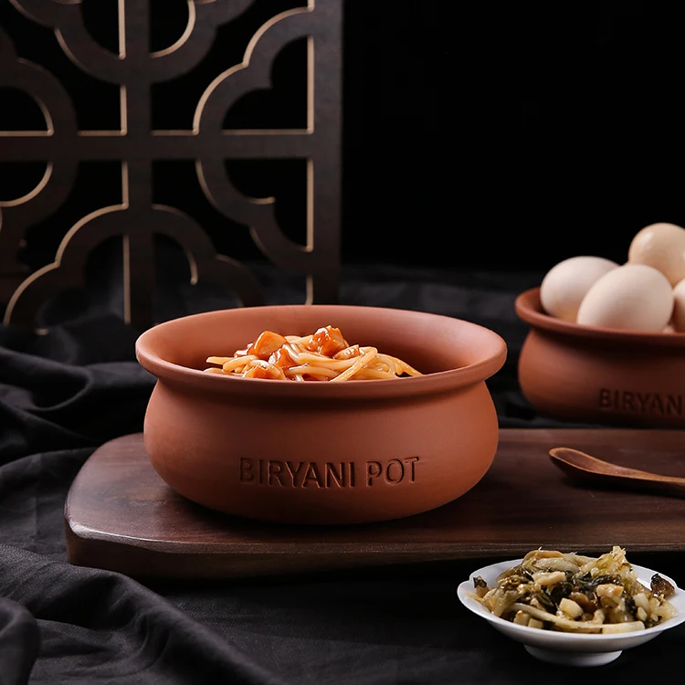 Classic Indian Biryani Terracotta Pot | Eco-Friendly Clay Cooking Pot ...