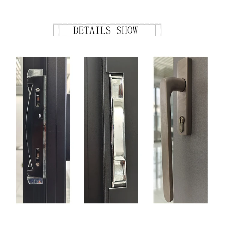 NOA Certified Aluminum Frame Noiseless Interior Patio Exterior Glass ...