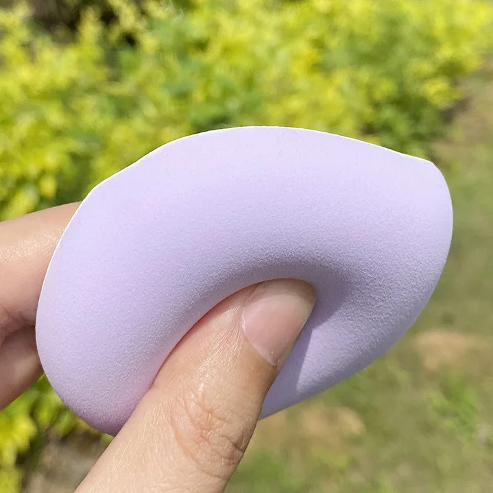 Rubycell Cotton Candy Powder Puff Air Sensing Round Shape Dry And Wet Air Cushion Sponge Puff ...