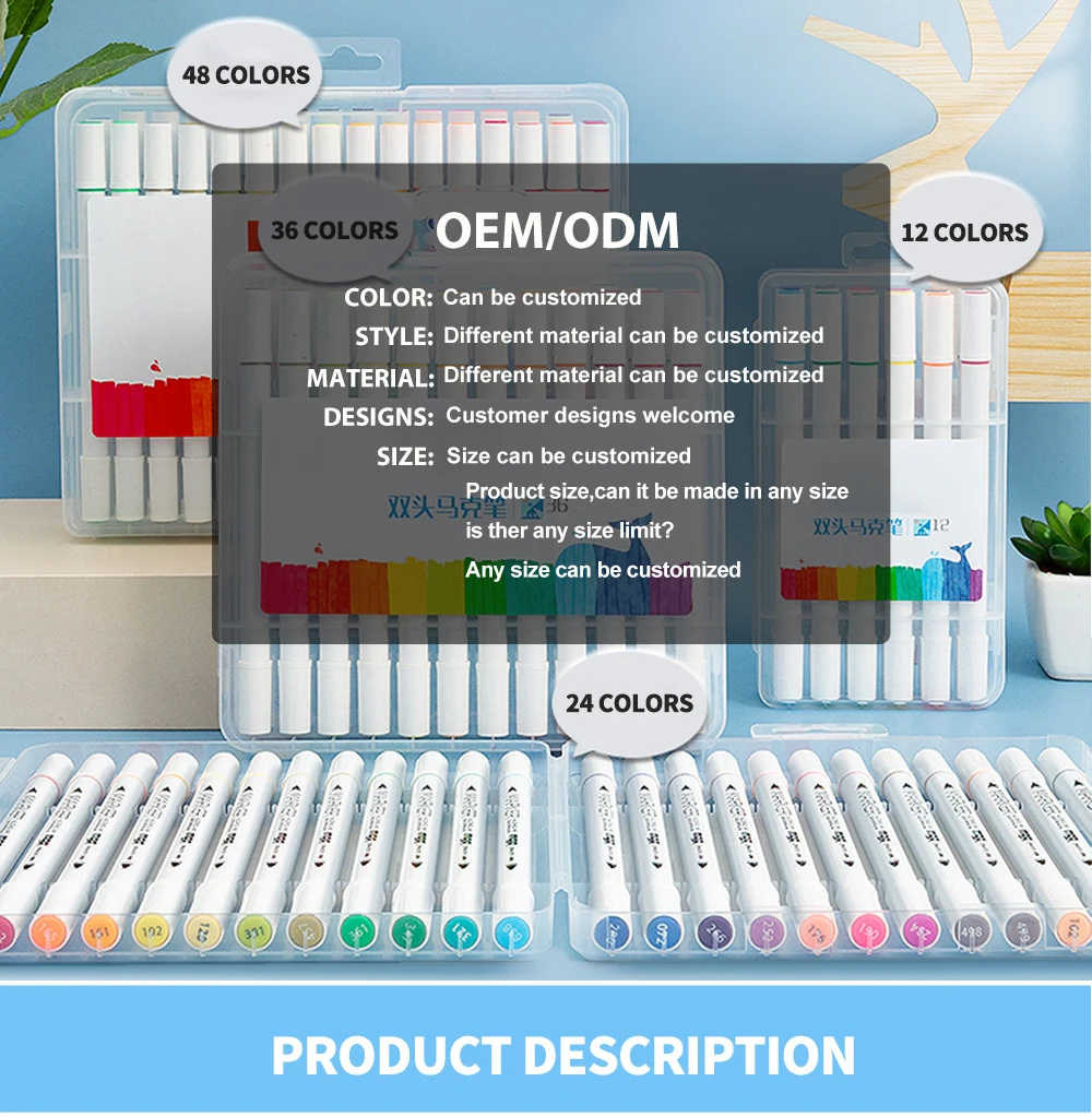 12 Colors Magical Water Floating Painting Pen Whiteboard Markers ...