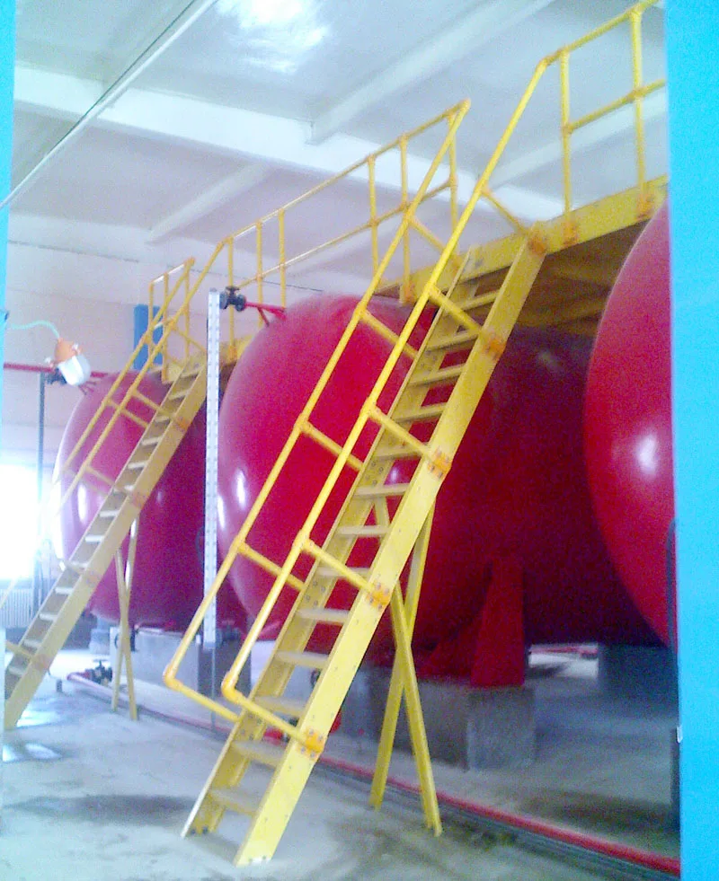 Insulated Frp Step Ladders For Industrial Using Gfrp Fiberglass Ladders ...