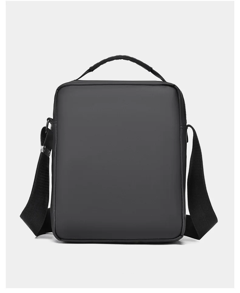 Morral Bandolera de Cuero para Hombre Weixier Impermeable Negro Mate GENERICO | falabella.com