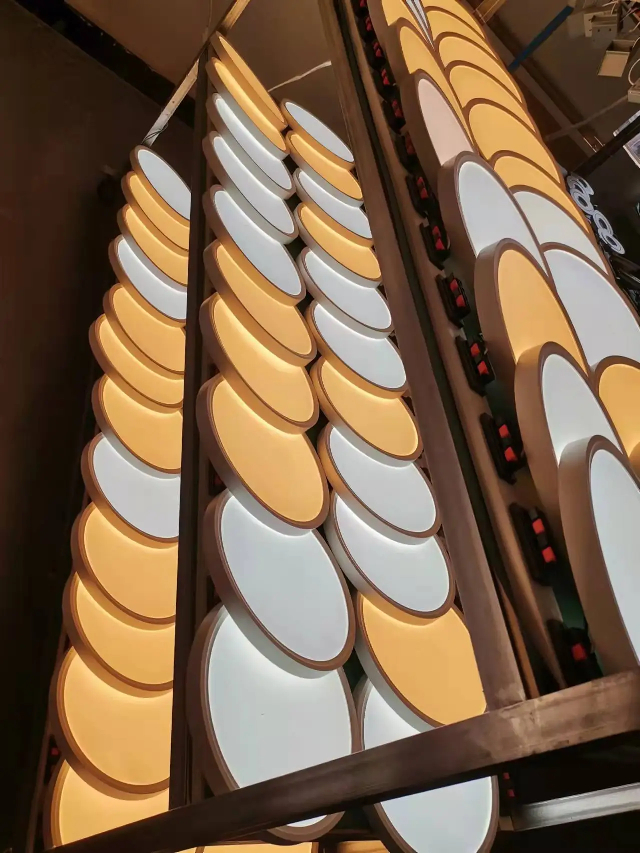 16 Inch Modern Led Ultra-thin Ceiling Light Fixture Smart 3 Cct ...