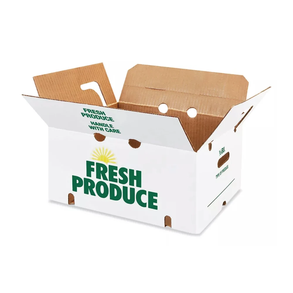 Hydro Cool Lettuce Greens Waxed Box Bushel Greens Waxed Box - Buy ...
