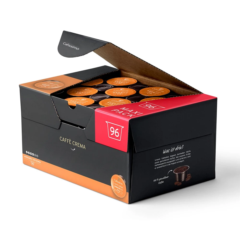 Custom Logo Paper Cardboard Pod Nespresso Coffee Capsules