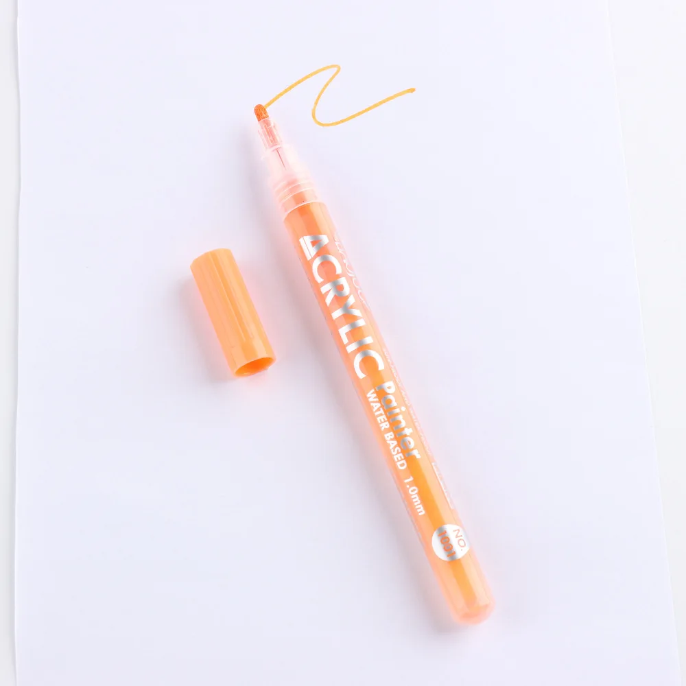 12 Color Acrylic Marker Nail Art - Watercolor Pigment