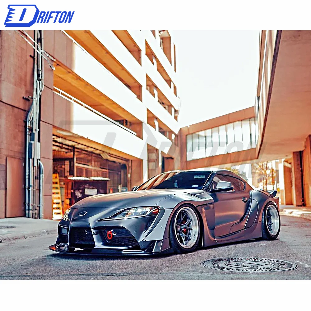 Drifton Rocketbunny Style Wide Body Kit for Toyota Supra MK5