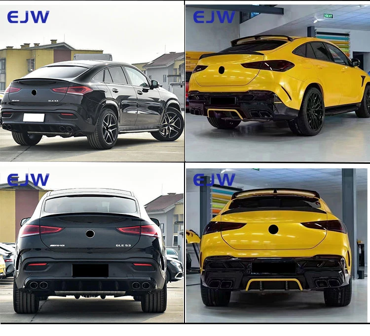 Ld Style Front Lip Rear Diffuser Car Spoilers Car Bumpers For Merceds ...
