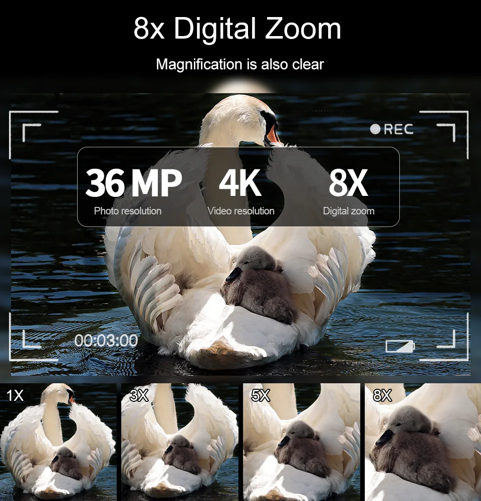 Gvda 4k Night Vision Binocular Camera Device Digital Hunting Telescope ...