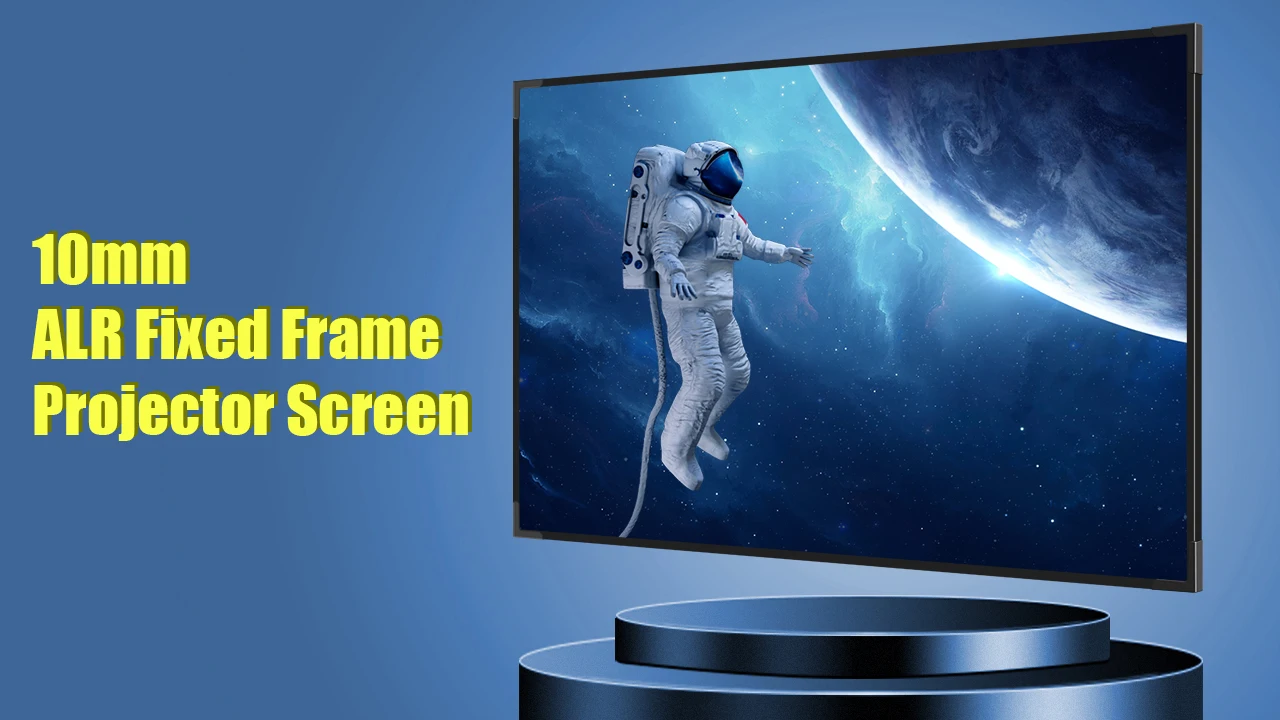 Mgf 100 Inch 8k 3d Alr Frame Projection Screen For Ust Projector Screen ...