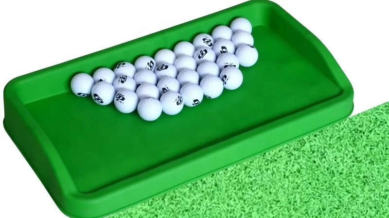Heavy Duty Golf Ball Rubber Tray Golf Ball Box Storage Container Holds ...