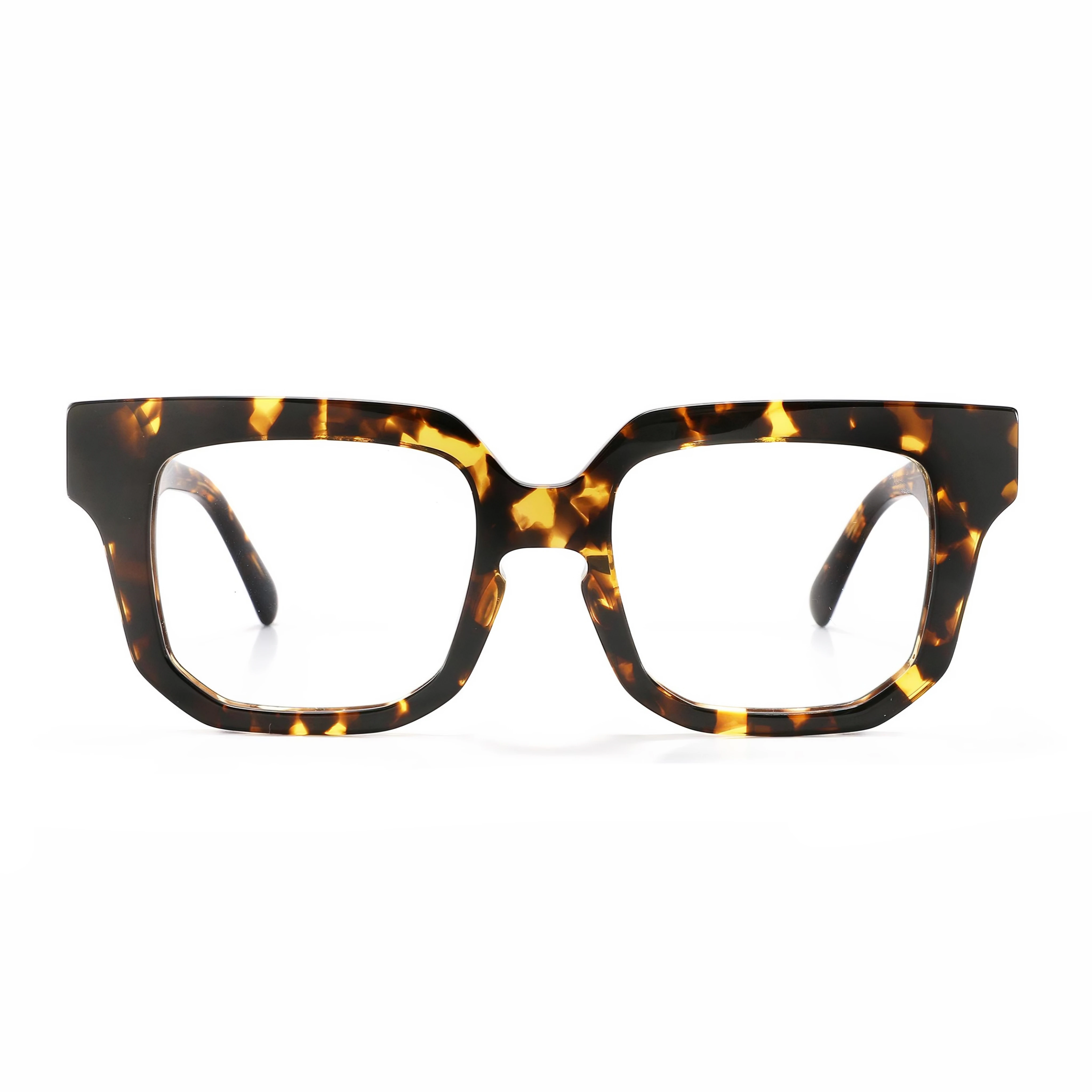 High End Acetate Optical Frame Eyeglasses - Square Spectacles