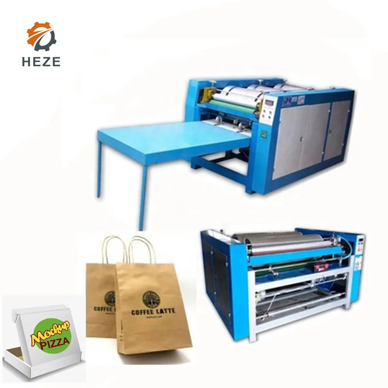 Auto-feeding Corrugated Pizza Box Printing Machine