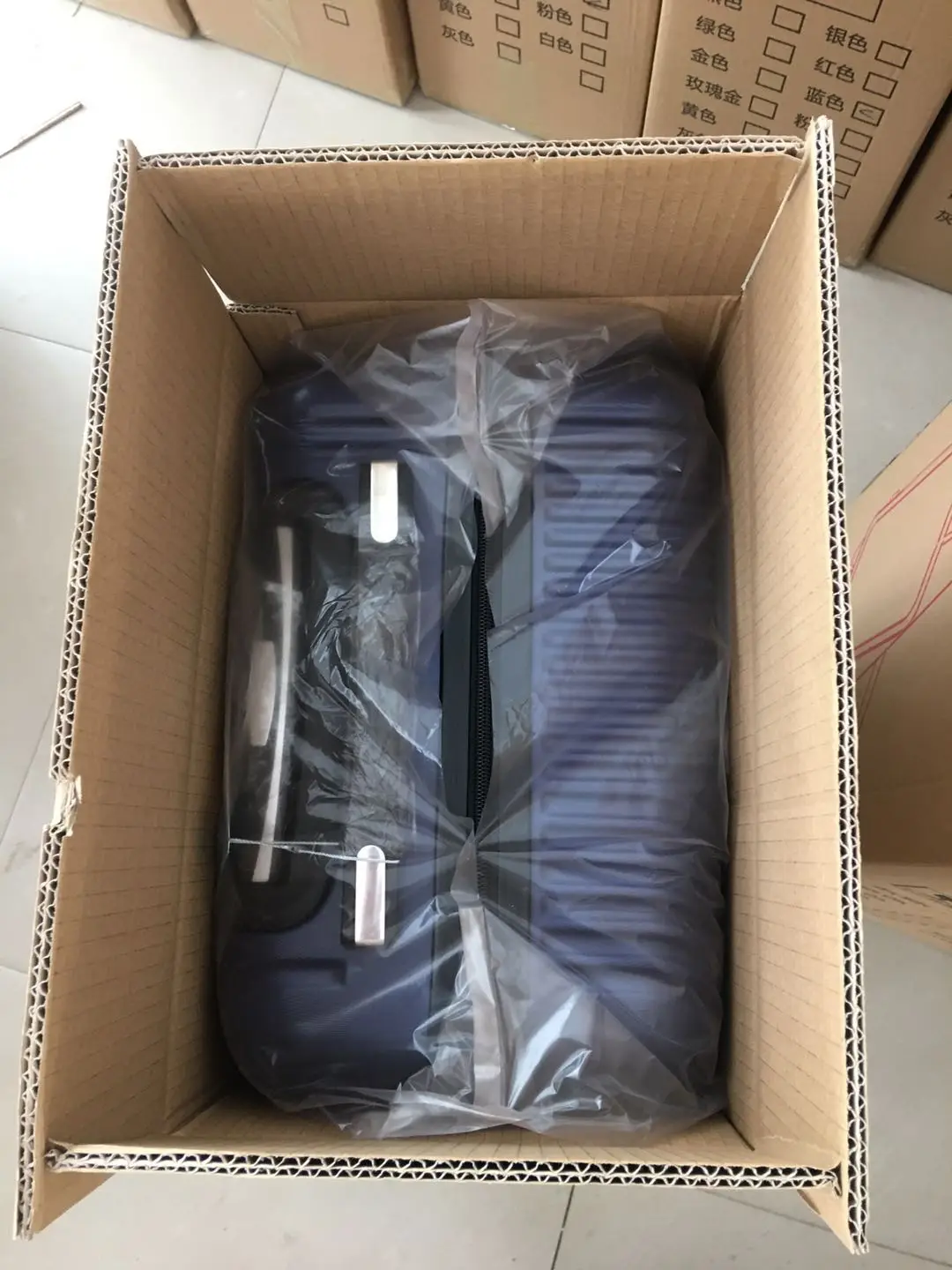 Wide Trolley Luggage 20 "suitcase 24" Boarding Code Box Silent ...