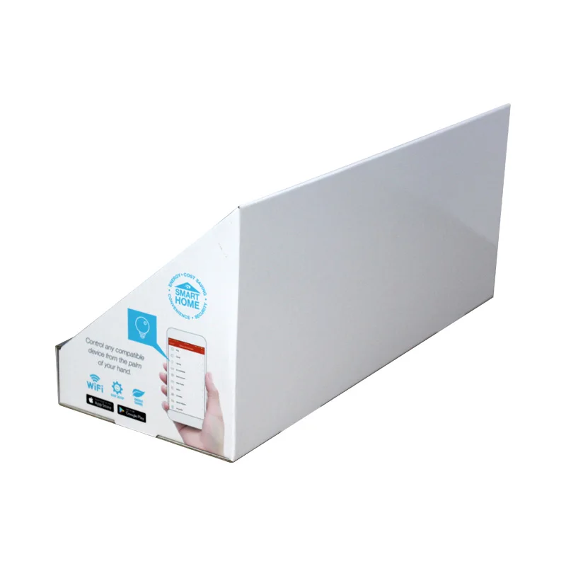 Supermarket Pdq Oem Cardboard Corrugated Counter Box Pdq Display Tray ...